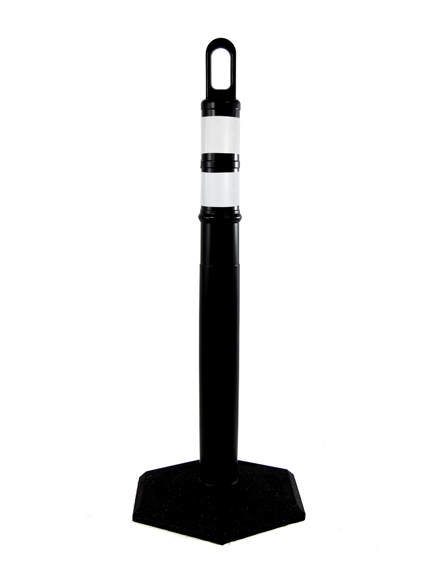 42 inch black looper tube with two 3 inch reflective collars and 12 lb ...