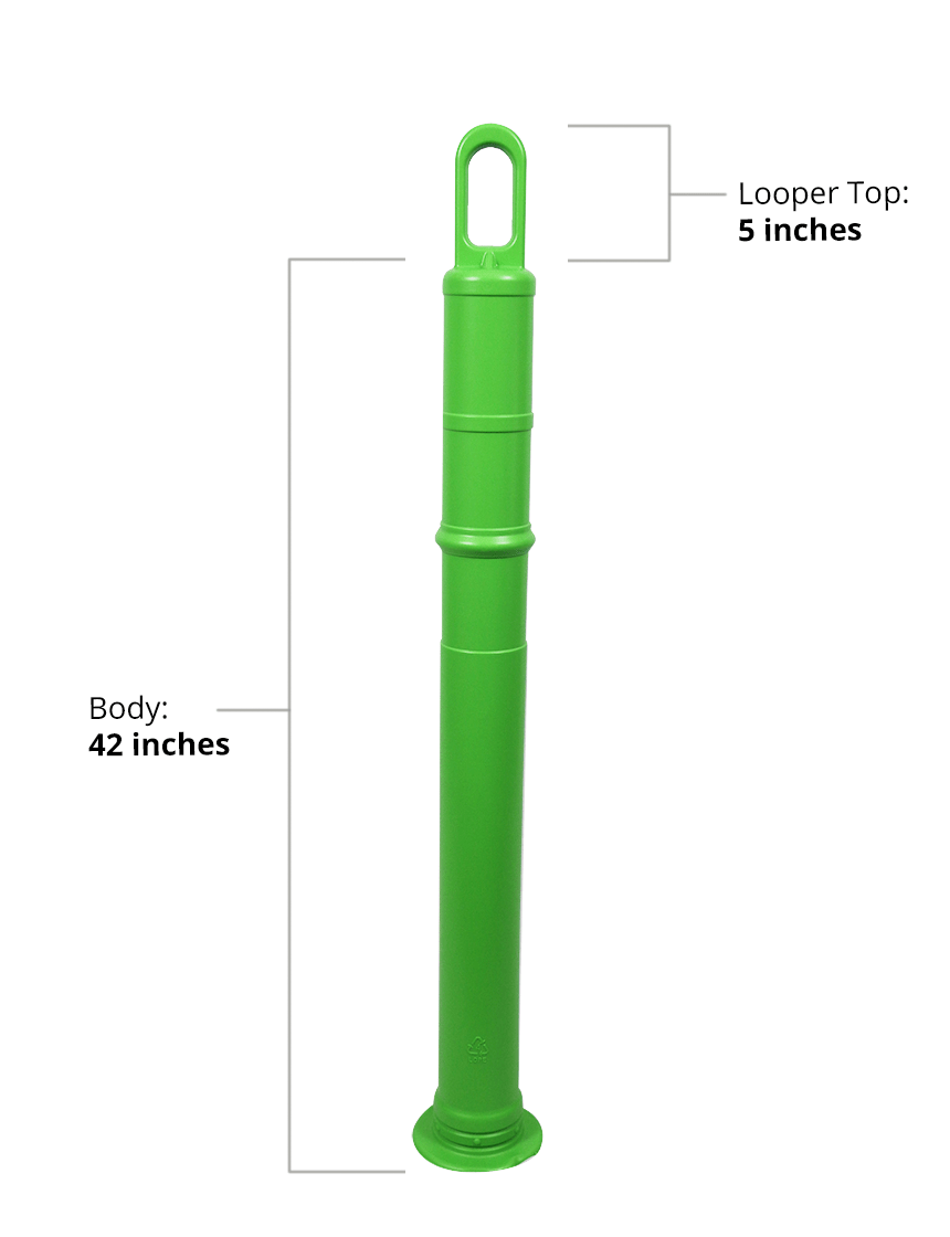 42 inch Looper Tubes | TL42L-18 | TrafficCones.com
