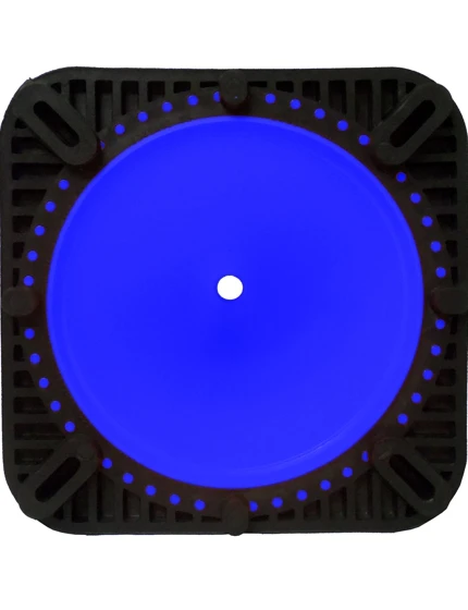 blue 28 inch 7 lbs black base cone 6 inch 4 inch reflective collars and ...