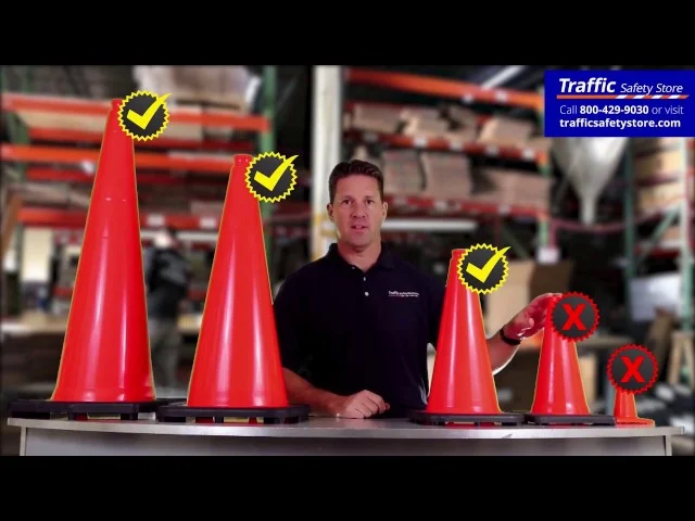 orange 36 inch 10 lbs black base cone with 6 & 4 inch reflective collar ...